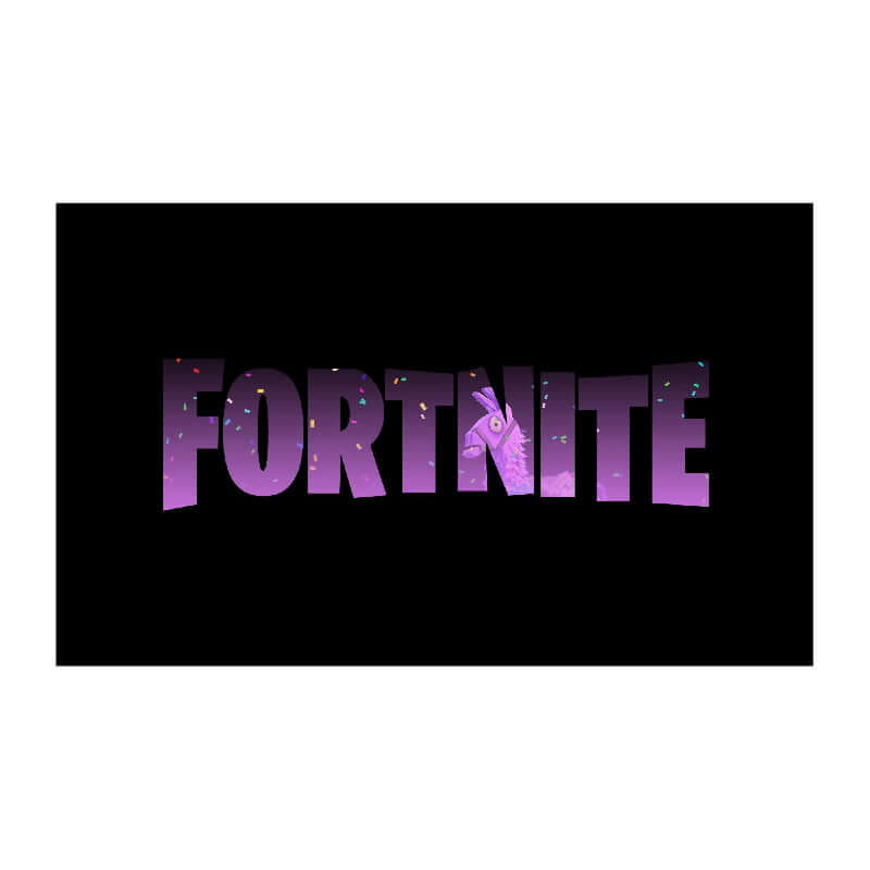 Fortnite Word A4, Sukkerprint/Kageprint med tekst – CakePrint.dk