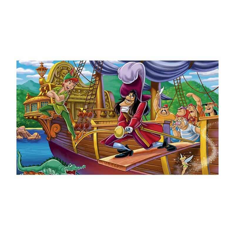 Tinker Bell Captain Hook A4, sukkerprint / kageprint med tekst ...