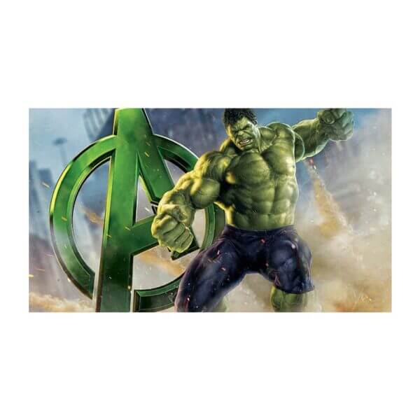 Avengers hulk A4, med tekst – CakePrint
